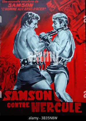 SAMSON - Original vintage movie poster Stock Photo - Alamy