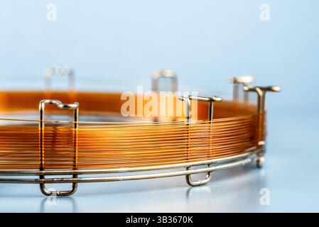 Capillary column. column equipment for Gas chromatography Stock Photo ...