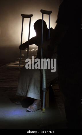 July 4, 2017 - Mosul, Iraq - As medics are about to leave for the night ...