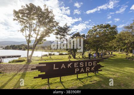 Shirakaba Lake Township in Japan Stock Photo - Alamy