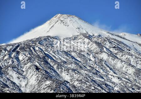 Desert Landscape in Volcan Teide National Park, Tenerife, Canary Island ...