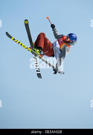 Nick Goepper, of the United States, competes during the men's World Cup ...