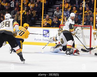 Vegas Golden Knights' Colton Sissons (10) in action during the second ...