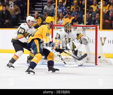 Vegas Golden Knights' Colton Sissons (10) in action during the second ...