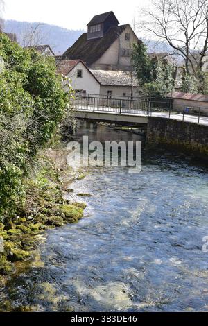 Crystal clear blue water of legendary Pampelonne beach near Saint ...