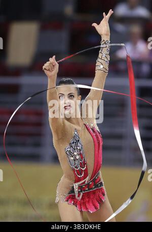 September 14, 2018: Linoy Ashram of Israel during Individual All-Around ...