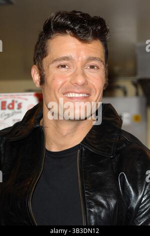 Ben Freeman at the Happy Days photocall at Ed's Easy Diner. London ...