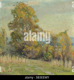 Autumn landscape, 1900-1910 Stock Photo - Alamy