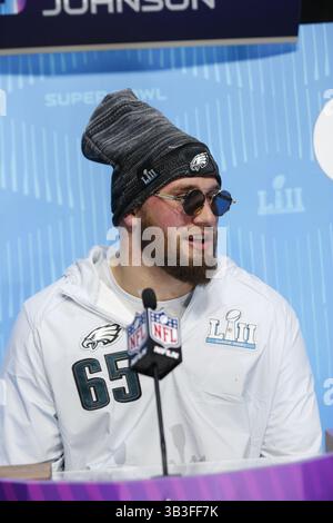 Philadelphia Eagles offensive tackle Lane Johnson (65) in action ...