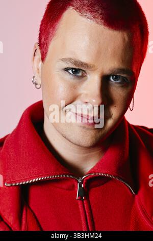 Red Sebastian (Seppe Herreman) poses for the photographer, Tuesday 29 ...