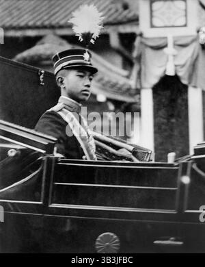 EMPEROR HIROHITO, of Japan, portrait circa 1920s Stock Photo - Alamy