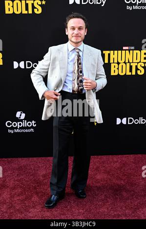 Finn Cole bei der Weltpremiere des Kinofilms Thunderbolts im Dolby ...