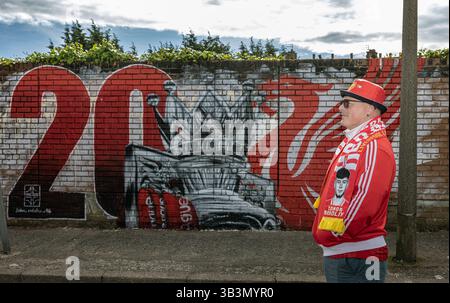Fans ahead of the Premier League match at the London Stadium. Picture ...