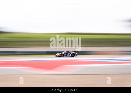 The Americas. 26th Apr, 2025. Kyle Washington (32) driver 1 and Tom ...