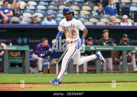 Kansas City Royals' Tyler Tolbert runs home to score the game-winning ...