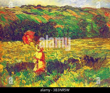 Claude Oscar Monet – The Promenade near Limetz Stock Photo - Alamy