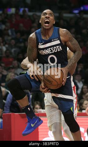 Minnesota Timberwolves' Jeff Teague in action against Philadelphia ...