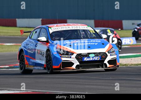 Adam Morgan, Hyundai i30N, Team Vertu, 2025 Kwik Fit BTCC, British ...
