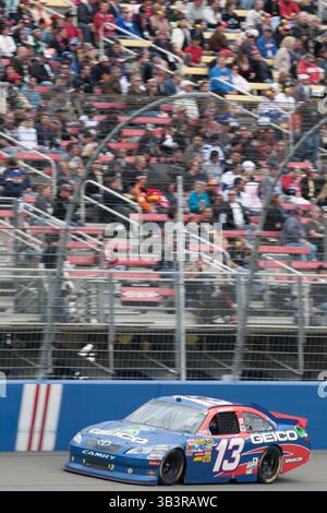 Casey Mears during a NASCAR Cup Series auto race at Pocono Raceway ...