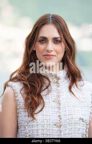 Miriam Leone attending the Chanel Cruise 2025 fashion show at Villa D ...