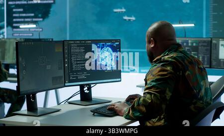 Cloud computing expert using new technology AI brain to learn ...