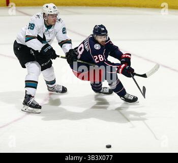 San Jose Sharks' Timo Meier celebrates after scoring during the first ...