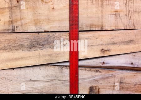 Pile of wooden blocks. Wooden boards, industrial timber building ...