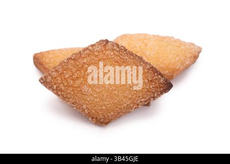 Diamond shaped cookies isolated on white background Stock Photo - Alamy