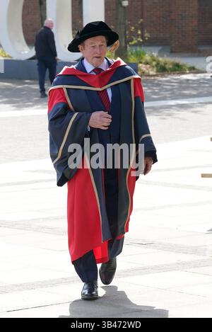 Former Taoiseach Enda Kenny arrives at Dublin City University (DCU ...