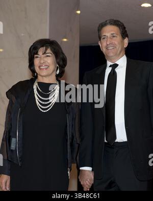Jamie Rubin and his wife, Christiane Amanpour, arrive for the 2012 ...