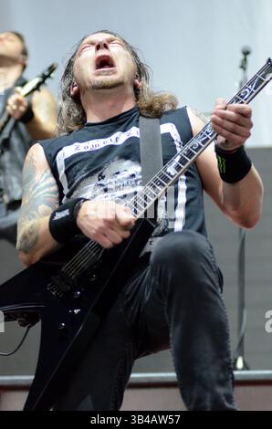 Aug. 15, 2015 - Tinley Park, Illinois, USA - American heavy metal band ...
