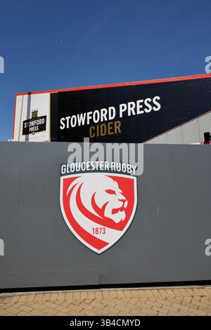 Kingsholm Stadium, Kingsholm Road, Gloucester, home ground of ...