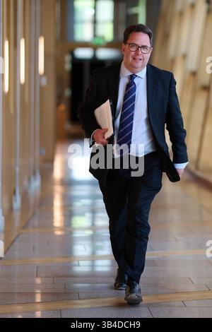 Edinburgh Scotland, UK 30 April 2025. Willie Rennie MSP at the Scottish ...