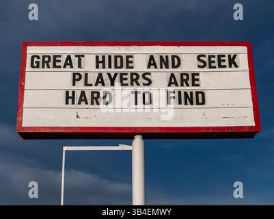 outdoor signage in Albuquerque, New Mexico Stock Photo - Alamy