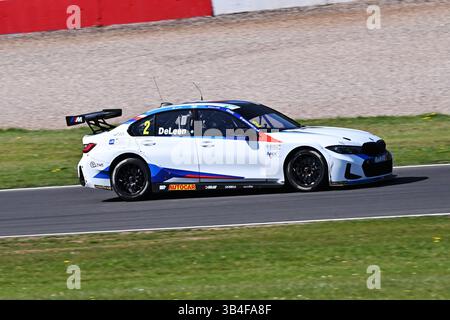 Daryl DeLeon, BMW 330i M Sport, WSR, 2025 Kwik Fit BTCC, British ...