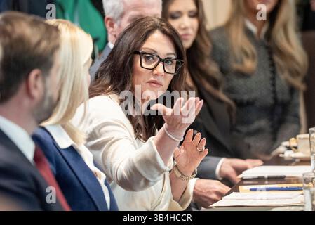 Secretary of Labor Lori Chavez-DeRemer arrives before a House Education ...