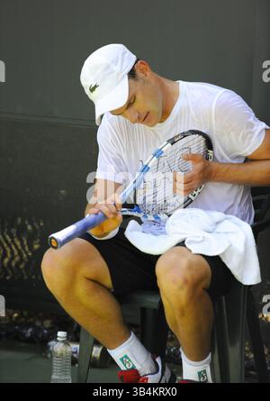 Andy Roddick Day 9 of the Sony Ericsson Open at the Crandon Park Tennis ...