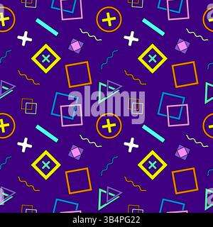 waves background, geometric figures on white background vector ...