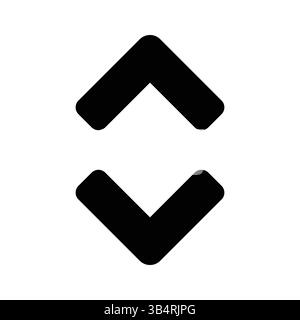 Vertical resize arrows vector design Stock Vector Image & Art - Alamy