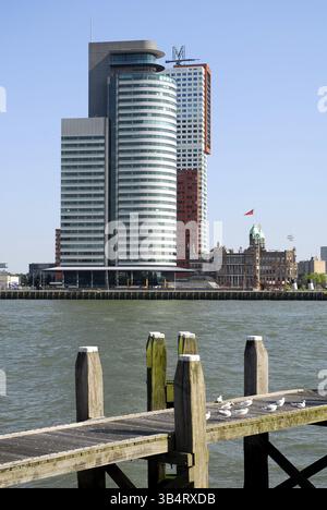 Architecture at the Wilhelminapier, World Port Centre, Montevideo ...