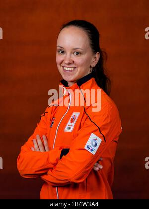 ARNHEM, NETHERLANDS - JUNE 6: Tanja Helle during a Photo Session for ...