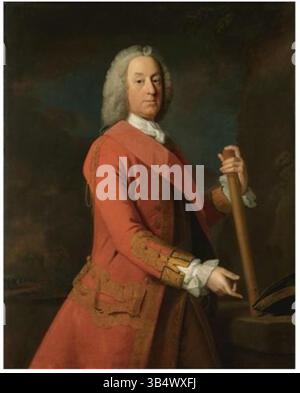 This 1744 portrait by Allan Ramsay depicts Mrs. Mary Wilbraham ...