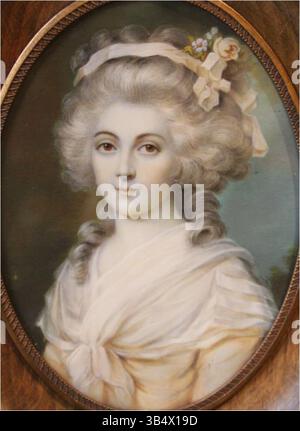 This portrait of Louis XVI of France from 1775 represents the king in ...