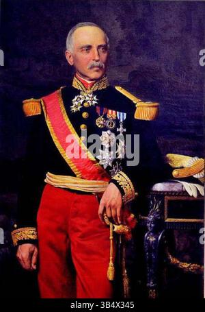 This 1867 portrait features General Raffaele de Courten, an important ...