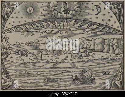 This engraving opens the first chapter of Sebastian Munster's ...