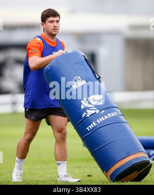 Tiaan Fourie of the Hollywoodbets Sharks during Hollywoodbets Sharks ...