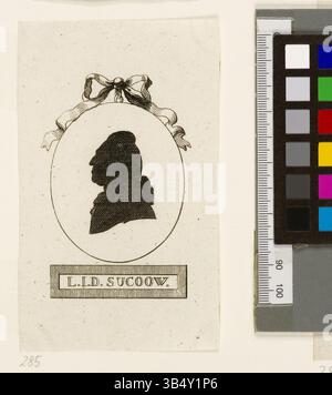 Copper engraving portrait of L. I. D. Sucoow by Lorenz Johann Daniel ...