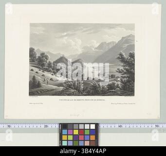 Gabriel Lory 'Fils' and Johann Hürlimann created this depiction of ...