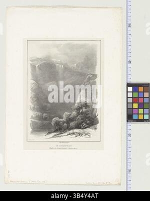 Calame Alexandre - Valley of Lauterbrunnen Stock Photo - Alamy