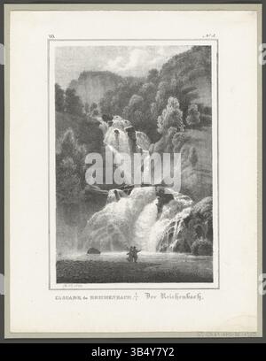This lithograph by Charles-Rodolphe Weibel-Comtesse, dated 1845, shows ...